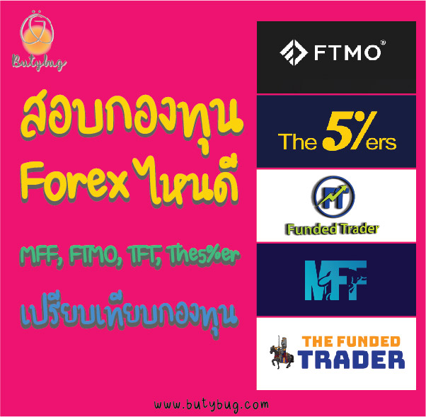 สอบกองทุน Forex ไหนดี MFF FTMO TFT The5%er เปรียบเทียบกองทุน ต่างกัน ...