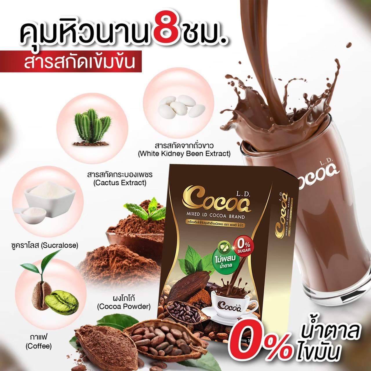 โกโก้เมียหรั่งดีไหม Mixed LD Cocoa Brand ลดความอ้วน ลดน้ำหนัก ความเห็น pantip - BUTYBUG